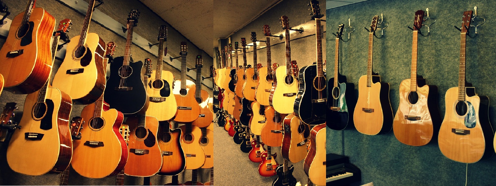 Akoestische gitaren bij Muziekhandel Klein in Zuidwolde